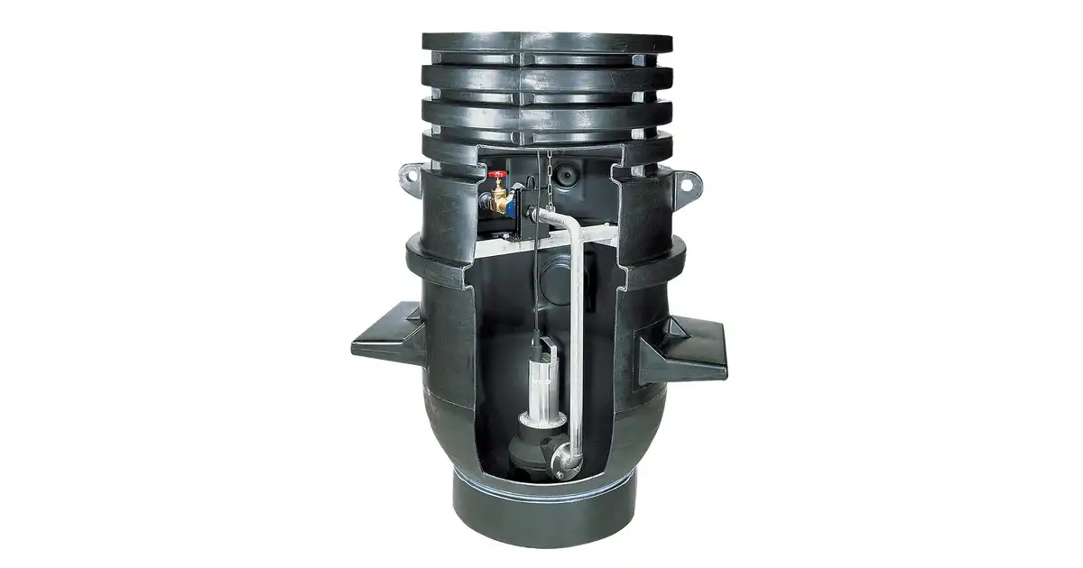 Zbiornik przepompowni WS 1100 E/TP 50, FIT V05, PRO V05 WILO 2506432 ...