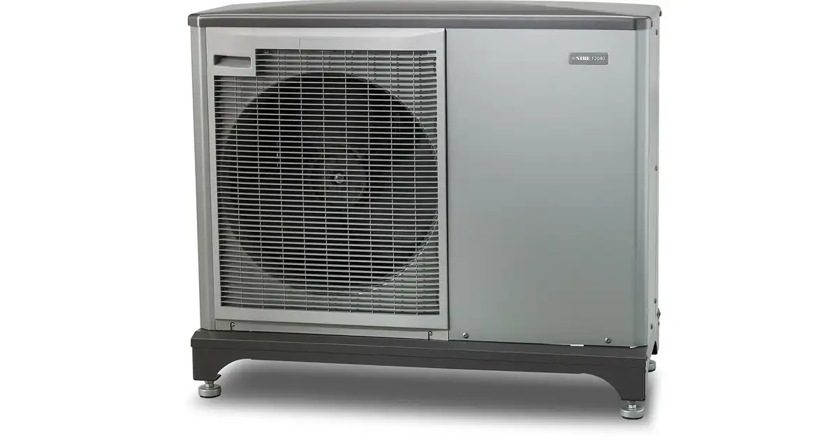 Jednofunkcyjna pompa ciepła na powietrze zewnętrzne do 8 kW F2040 8 kW NIBE 064109 | HAP ...