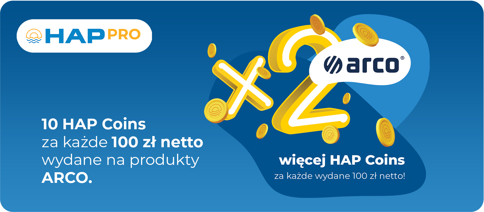 Aktualność - Tylko w marcu: Podwajamy HAP Coins za zakupy z ARCO - HAP ...