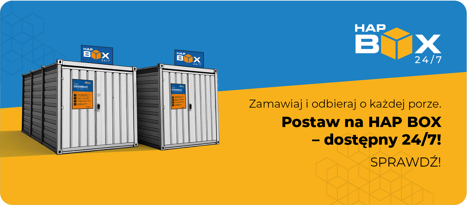 Aktualność - Nowość w HAP! Odbieraj zamówienia kiedy chcesz – dzięki ...